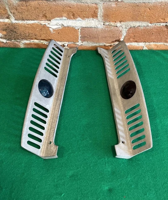 NOS ACCESSORY LIGHTED Running Board Step Plate Toe Kick Blue/green Red ...