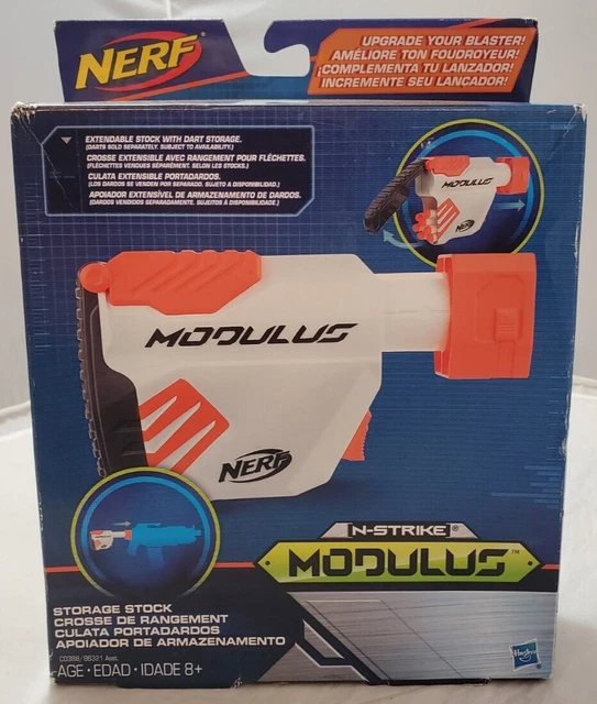 NERF N-STRIKE MODULUS Dart STORAGE STOCK Extendable Blaster Accessory £ ...