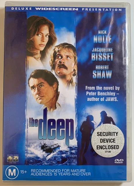 THE DEEP DVD Movie Nick Nolte Robert Shaw Region 4 Jacqueline Bissett ...