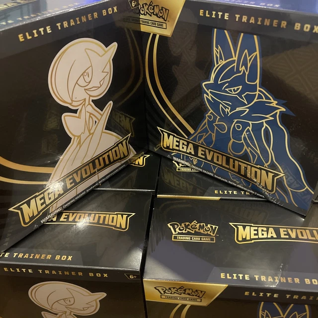 POKEMON MEGA EVOLUTION Elite Trainer Box Mega Lucario ETB New & Ready ...