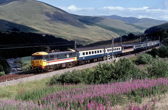 ORIGINAL 35MM COLOUR slide electric loco Class 86 no.86204 +rights for ...