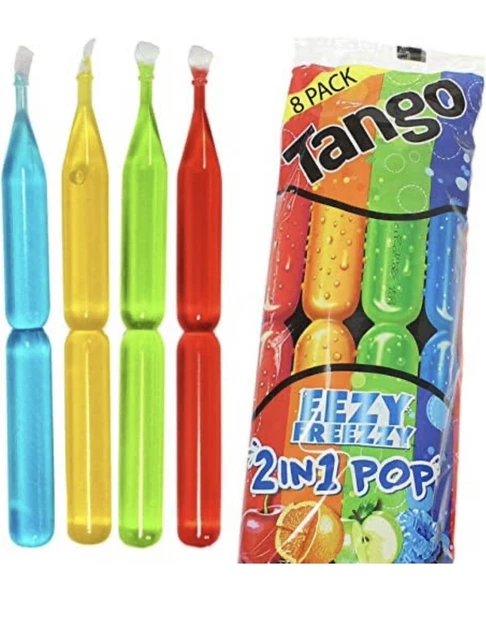 3PACK TANGO EEZY Freezzy 2in1 Ice lollies Pops Summer Pops Drink £12.99 ...