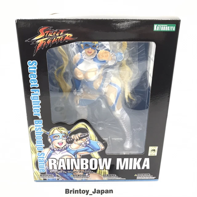 BISHOUJO STREET FIGHTER Rainbow Mika Statue 1/7 PVC Figurine Kotobukiya ...