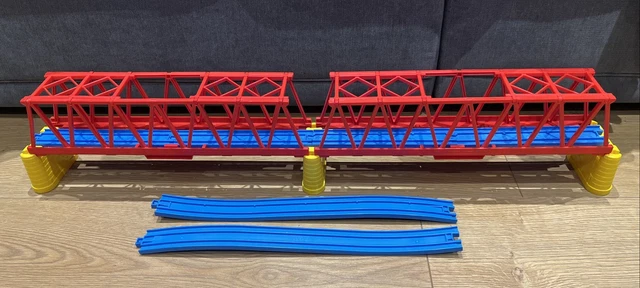 THOMAS TRACKMASTER DOUBLE Suspension Bridge For Battery Train Sets £8. ...