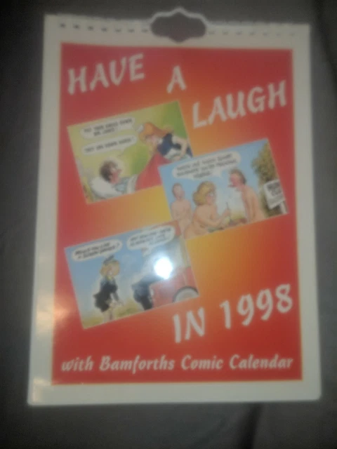 BAMFORTH VINTAGE CALENDAR (1998) Seaside, saucy humour $24.95 - PicClick CA