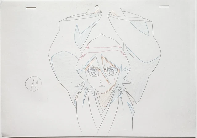 BLEACH ANIMATION PRODUCTION Cel Drawing Douga Genga: Rukia - 4236 EUR ...