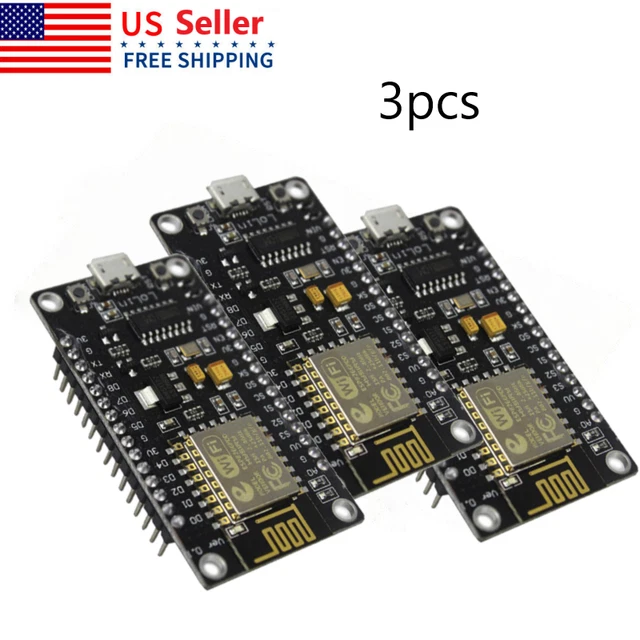 3PCS WIRELESS MODULE NodeMcu v3 v2 ESP8266 D1MINI Lua WIFI development ...