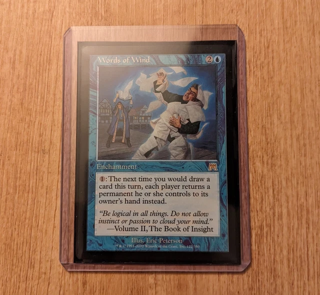 CARTE MTG WORDS of Wind #122 Onslaught (ONS) Magic the Gathering #122 ...