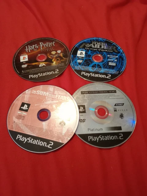 PLAYSTATION 2 GAME Movie Bundle Harry Potter Finding Nemo Plus Others £ ...