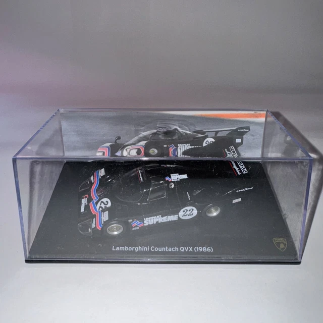 ALTAYA - LAMBORGHINI Countach QVX #22 - Le Mans 1986 - 1/43 - LM86 EUR ...