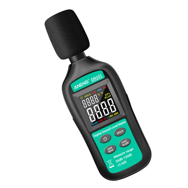 Sound Level Electric Sensor Decibel Monitoring Device Noise Meter Number 54 19 Picclick Au