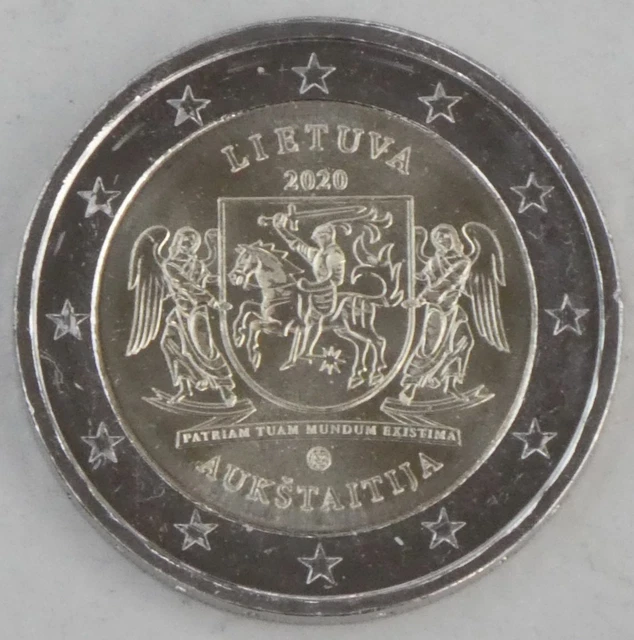 2 EURO COMMEMORATIVE coin Lithuania 2020 Aukstaitija / Upper Lithuania unz. £2.94 - PicClick UK