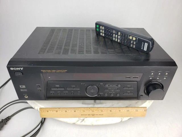 SONY STEREO FM-AM Receiver STR-K740P Surround Sound Speaker System ...