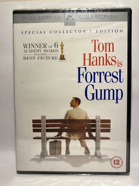 FORREST GUMP - Collectors Edition Tom Hanks Region 2 DVD Brand New ...