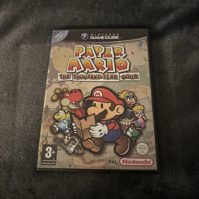 NINTENDO GAMECUBE - Paper Mario: The Thousand Year Door (Manual ...