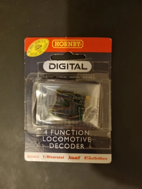 HORNBY DIGITAL DCC R8249 LOCOMOTIVE 8 PIN DECODER CONVERTER CHIP Opened ...
