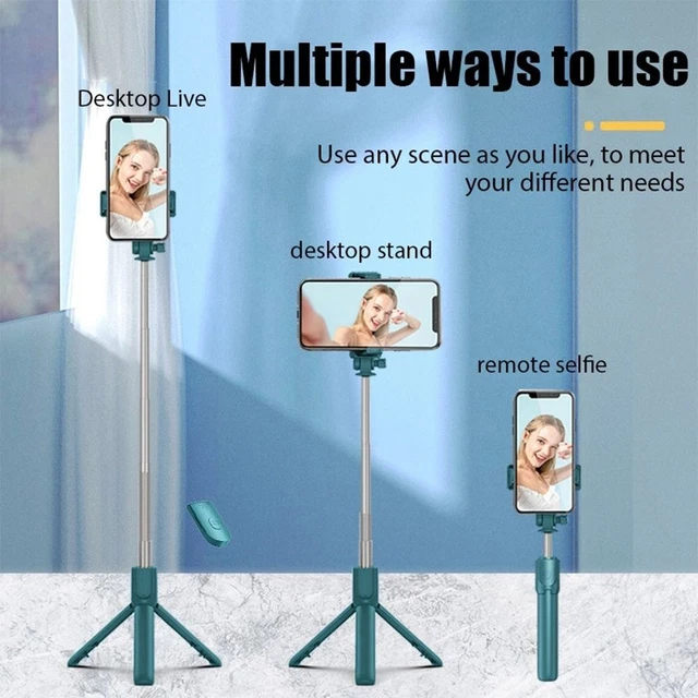 PHONE BLUETOOTH UNIVERSAL Extendable Tripod Tripod Selfie Stick ...