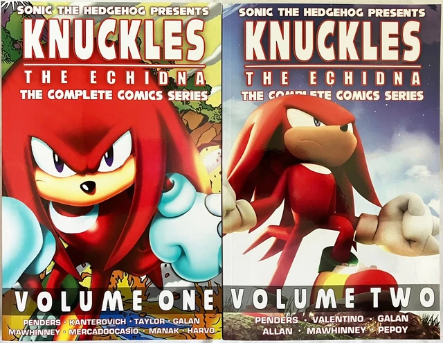 KNUCKLES THE ECHIDNA Complete Archie Comics Collection Archives - Sonic ...