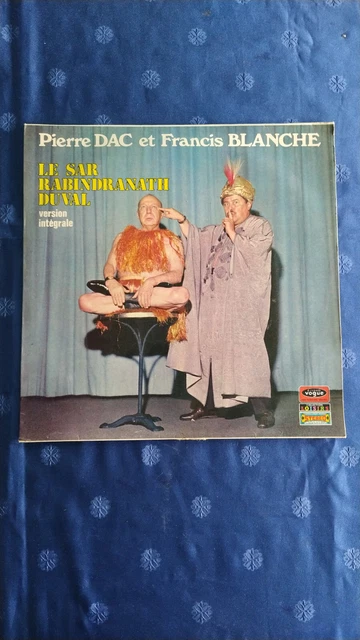 DISQUE VINYLE ( Francis Blanche et Pierre Dac ) vogue C L V L X 552 ...