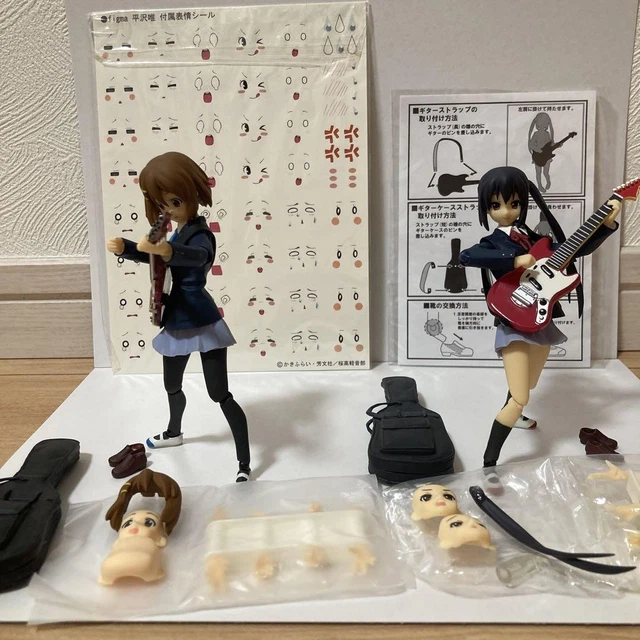 FIGMA K-ON HIRASAWA Yui Nakano Azusa Set EUR 104,11 - PicClick FR