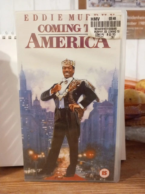 COMING TO AMERICA - Eddie Murphy - UK PAL - VHS £5.92 - PicClick UK