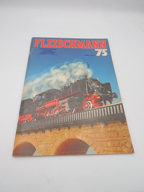 FLEISCHMANN CATALOGUE TRAIN Electrique - Catalogue Magazine 1975 - Train HO EUR 12,90 - PicClick IT