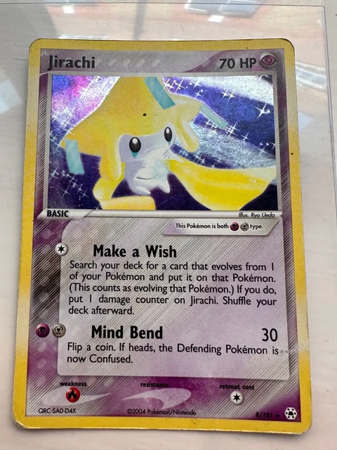 JIRACHI 8/101 HOLO EX Hidden Legends Pokemon Karte Vintage 2004 Holo EUR 11,94 - PicClick DE