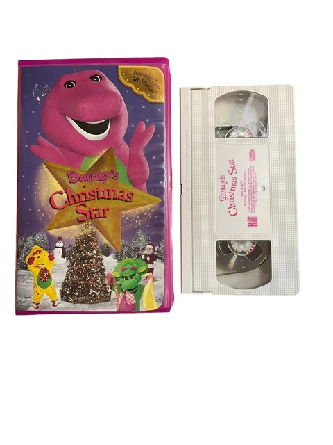 VHS BARNEY - Barney’s Christmas Star (VHS, 2002) Holiday Songs £7.84 ...