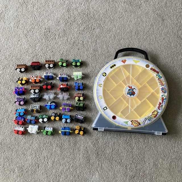 THOMAS & FRIENDS Mini figures 36 DC Super Carry Case Tank Engine toys ...