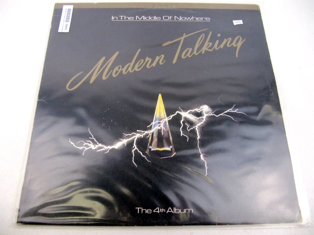 MODERN TALKING ALBUM 4 In The Middle Of Nowhere Vinyl Record Slpxl 37116 Lp $105.53 - PicClick AU