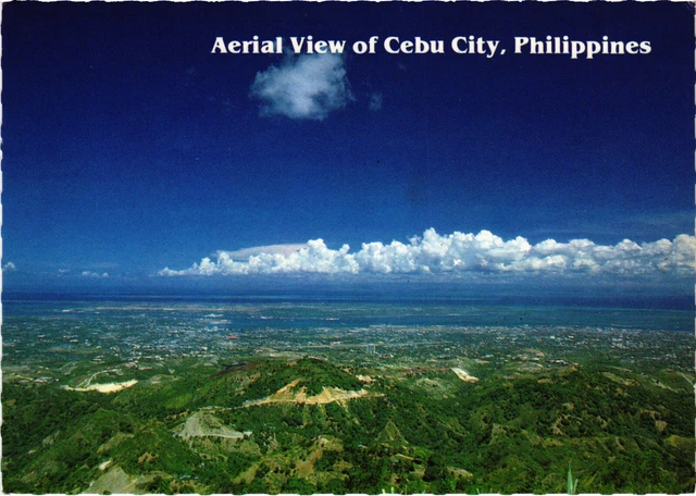 PC PHILIPPINES, AERIAL VIEW OF CEBU CITY, Modern Postcard (b60275) EUR ...
