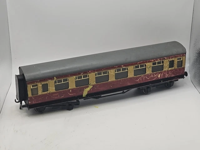 BASSETT-LOWKE O GAUGE BR All 1st Red & Cream Corridor Coach 3995 ...