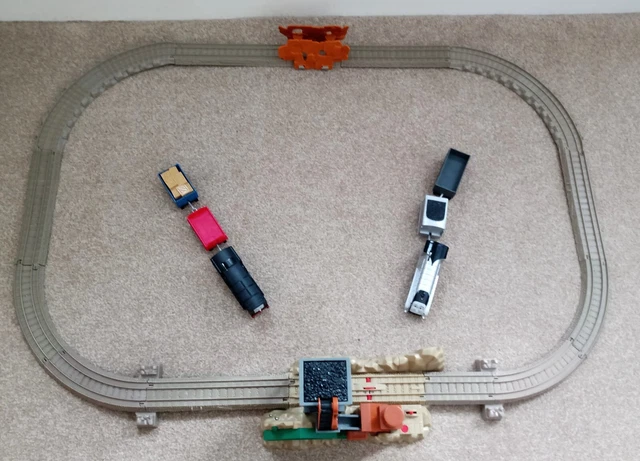 THOMAS TRACKMASTER Track , Sodor Mountain Mine, Spencer, Diesel and ...