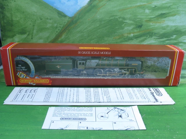 HORNBY R033 BR Class 7MT Morning Star loco empty box & inner ...