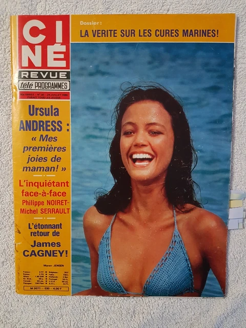 CINE REVUE N°30 1980 Maren Jensen Harry Hamlin Ursula Andress Shawn Weatherley EUR 4,00 ...
