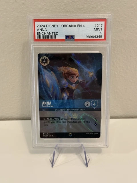 2024 DISNEY LORCANA En 4-Ursula's Return Enchanted Anna - True-Hearted ...