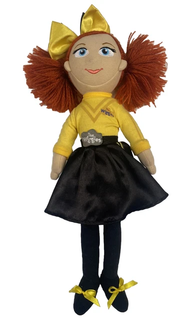 Jasnor The Wiggles Emma Large Soft Toy Plush 20” Yellow Rag Doll