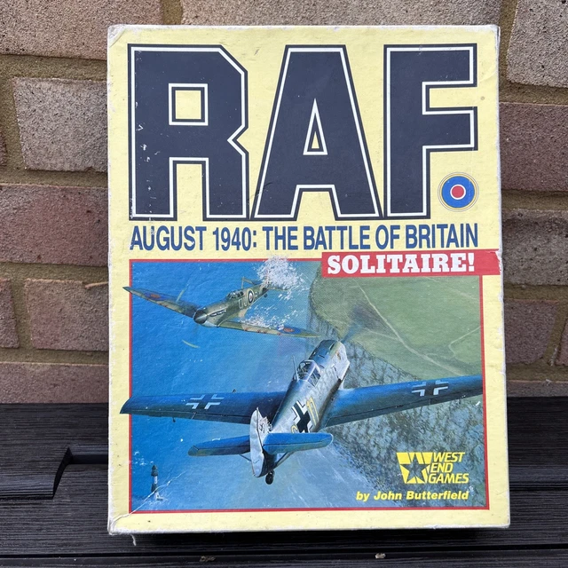 RAF AUGUST 1940 - Battle of Britain - WW2 Solitaire Board game - West ...