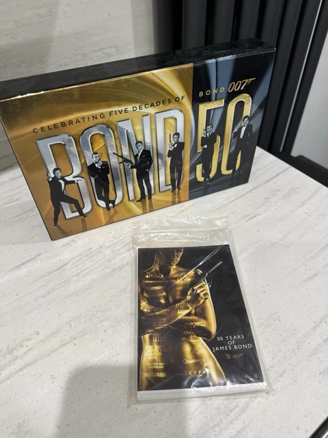 JAMES BOND AT 50 Ultimate Collector's Set Film Collection Blu-ray £1.16 ...