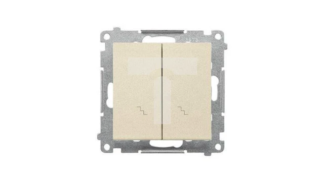 SIMON 55 DOUBLE stair switch (module) 10 AX, 250 V~, quick connectors ...