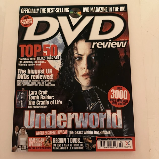 DVD REVIEW MAGAZINE Issue 60 - Underworld - Kate Beckinsale - 2004 £6.95 - PicClick UK