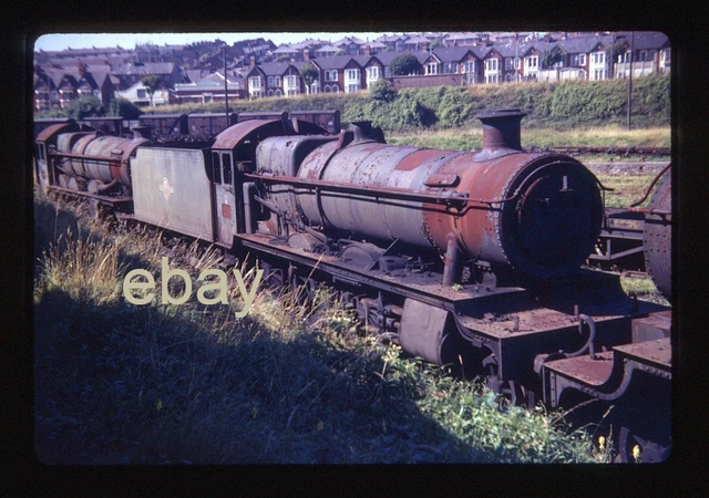 ORIGINAL 35MM SLIDE- ex GWR 5972 'Oulton Hall' at Woodhams, Barry ...