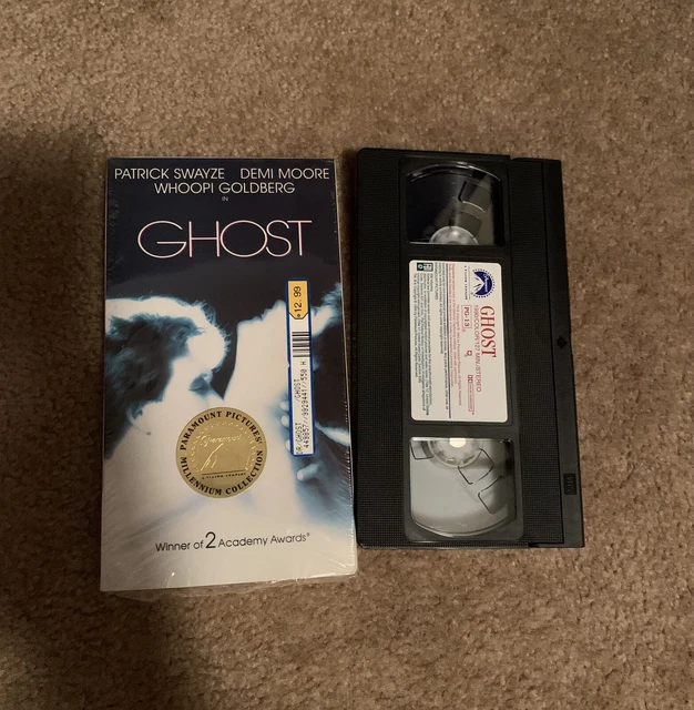 GHOST VHS PATRICK Swayze Demi Moore Whoopi Goldberg 1990 Video Tape ...