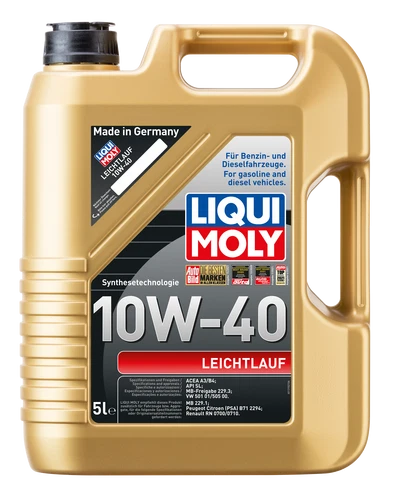 LIQUI MOLY 10W-40 Leichtlauf 5 Liter 10W40 LM1310 EUR 34,99 - PicClick DE