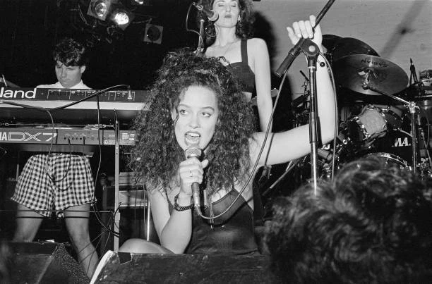 SINGER JILL JONES at The Ritz on August 12, 1987 in New York City - Old ...