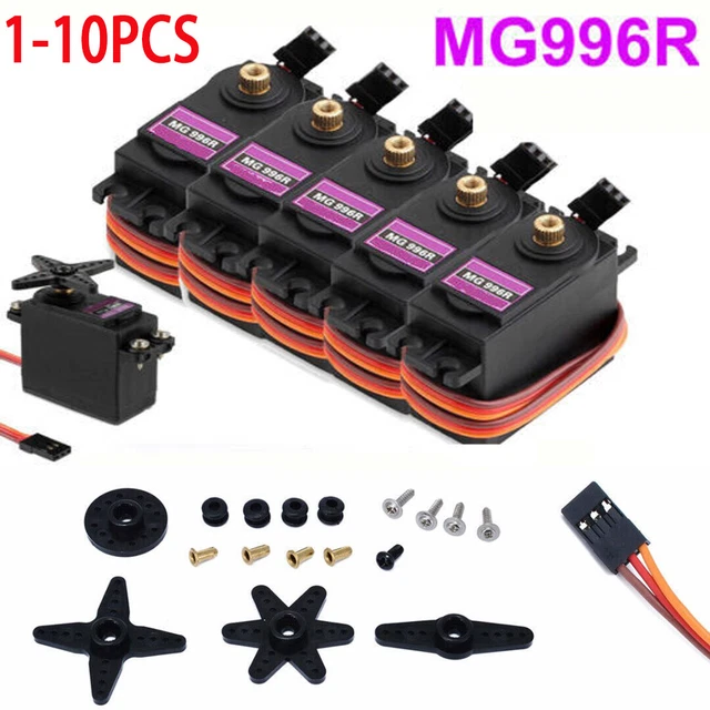 MG996R SERVOMOTORE INGRANAGGIO torque servo per 13 kg RC elicottero auto robot Arduino DA EUR 6 ...