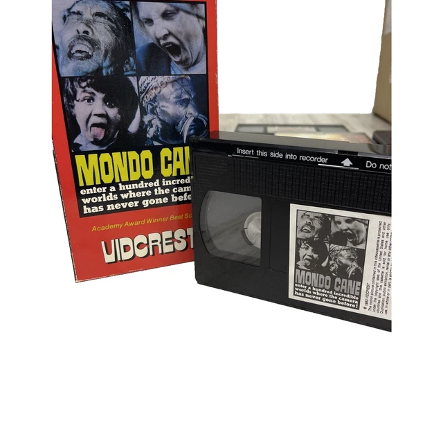 ORIGINAL SP VIDCREST Version Mondo Cane VHS £31.64 - PicClick UK