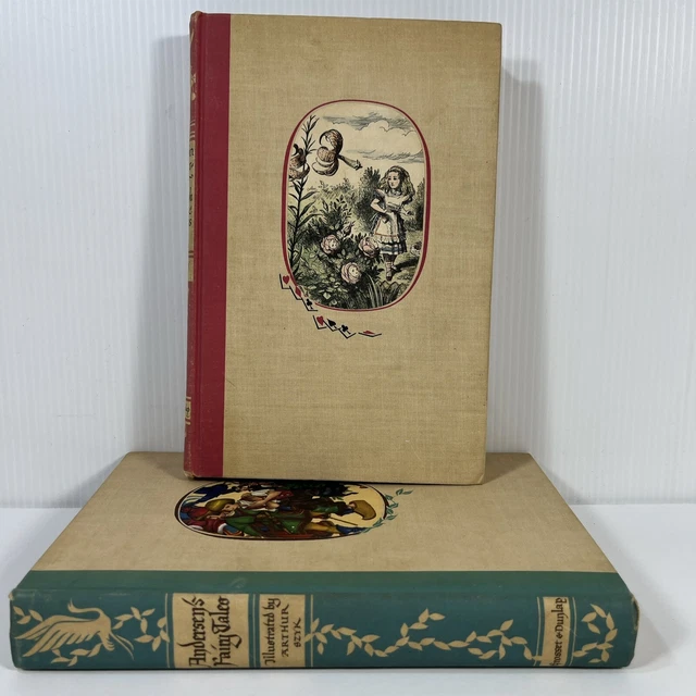 ILLUSTRATED JUNIOR LIBRARY Alice in Wonderland Andersens Fairy Tales ...