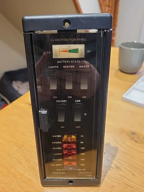CARAVAN 12V FUSED Distribution Board Campervan Van Conversion EUR 29,34 ...
