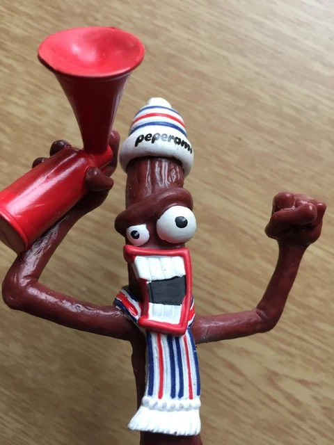 ORIGINAL PEPERAMI FANIMAL Football Mascot sound activated toy - NEW £8. ...